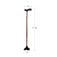 China Customizable Adjustable Walking Stick for Elderly 12*13* 71-94 Cm Customizable Customization for sale