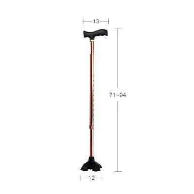 China Customizable Adjustable Walking Stick for Elderly 12*13* 71-94 Cm Customizable Customization for sale