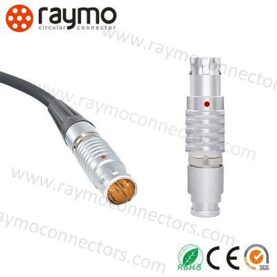 China FGG EGG 2B 8pin 10pin Circular Push Pull Connectors Lemo Cross Sigal Transfer for sale
