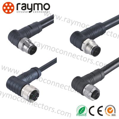 China Elbow Circular Waterproof Connector 8 Pin for sale