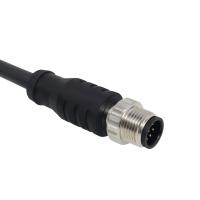 China Straight Shielded Female M12 Cable Connector Binder 5/8/12pin Waterproof IP67/68 for sale