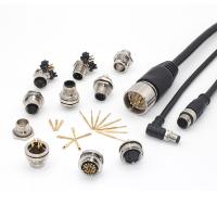 China Shielded Female M12 Cable Connector Binder 4Pin Waterproof IP67/68 for sale