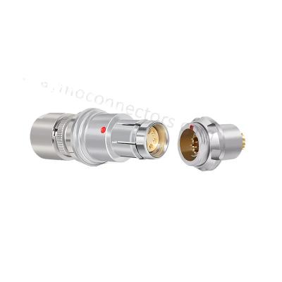 China 2-24 Contacts Circular Waterproof Connector Operating Temperature Range -40°C To 105°C for sale