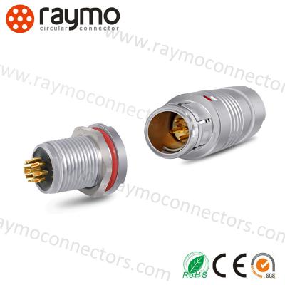 China Bayonet Connection Military Circular Connectors for Secure and Durable Connections 4/7/10/19/32/50pins 500 Mating Cycles for sale