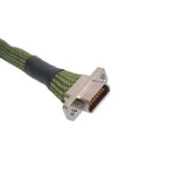 China ITT MDM series J30J Metal Connector 2.54mm Pitch 500VAC Withstanding Voltage for sale
