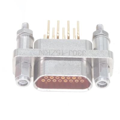 China J30J Series 31-Pin Connector 500VAC -55～+125℃ Temperature Range for sale