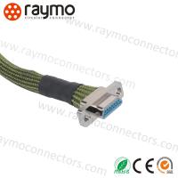 China J30J Series Connector 9 Pins 500VAC Gold Plated Copper Alloy for sale