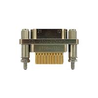 China J30J Series Gold Plated Miniature Rectangular Connector Custom Wire Length for sale