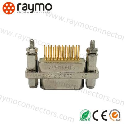China J30J Series 21-Pin MIL-DTL-83513 Micro-D Connector Plug IP67 for sale