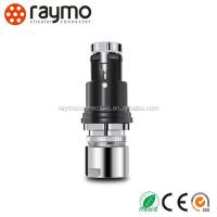 China 10-Pin Male Solder IP68 Waterproof Circular Connector Brass Housing for sale