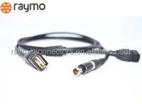 China RAYMO 102 Series 9Pin USB Male Push Pull Cable Connector IP68 for sale