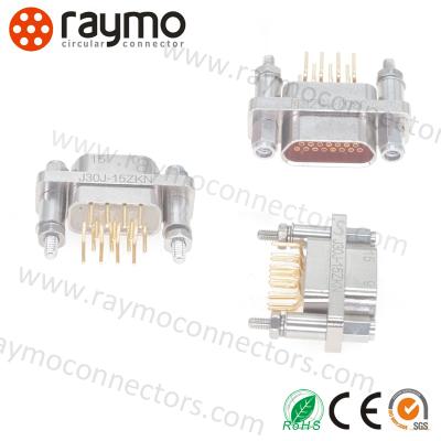 China alternative ITT CANNON MDM series MIL-DTL-83513 Micro-Miniature Connector 3A 2.54mm Pitch MDM-15PBS for sale