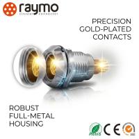 China 4pin Plastic Push Pull Connector IP66 Lightweight Cable Plug Grey Lemo Alternative For Instrumentation for sale