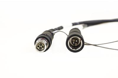 China 20000 Mating Cycles Stainless Steel Shell Push Pull Circular Connector for HDTV Camera Push Pull Connector for sale