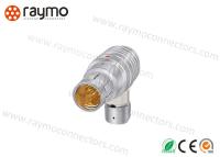 China IP68 Waterproof Metal Connector, 90° angle elbow plug black-chrome plated Fischers WSO 102 103 1031 104 shell for sale