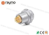 China 10 Pin Waterproof Connector DBP 1031 A 010 - 130 Rear Mount Fixed Connector for sale