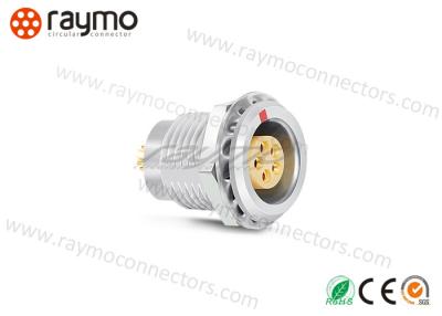 China Panel Mount Female Connector EGG.00.302 Metal Circular Push Pull Fixed Socket for sale