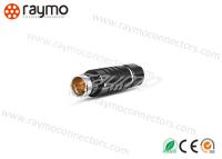 China Copper Push Pull Circular Waterproof Connector Plug Light Weight For Electronics for sale