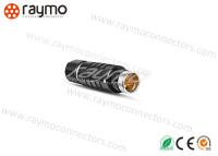 China Copper Push Pull Circular Waterproof Connector Plug Light Weight For Electronics for sale