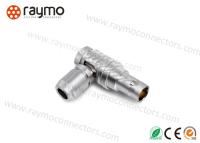 China 90 Degree Cable Mount Connector Metal Circular Push Pull FHG.1B.305 Elbow Plug for sale