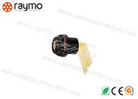 China DBPC elbow printed PCB contact fixed socket Waterproof Metal circular connector compatible Fischer 102 103 1031 104 105 for sale