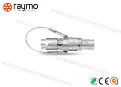 China Silver Color Circular Push Pull Connectors 0B 1B 2B 3B High Performance for sale