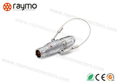 China Metal Circular Push Pull Connectors IP50 Rating Mpact Structure With OEM ODM Service for sale