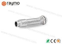 China PFG Panel Mount Cable Receptacle 0B 1B Series 2pin to 16pin Metal Circular Push Pull Connector for sale