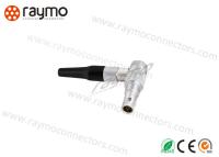 China Elbow 90 Degree Circular Push Pull Connectors, Cable Mount Connector Multipole for sale