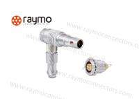 China Multipins Circular Push Pull Connectors, Multi Pin Plug Right Angle Shaped for sale