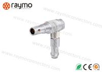 China Multipins Circular Push Pull Connectors, Multi Pin Plug Right Angle Shaped for sale
