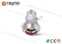 China HHG Panel Mount Sealed Fixed Receptacle 1B Series 2pin to 16pin Metal Cicular Waterproof Connector for sale