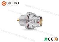 China PPS Insulator HEG HGG Circular Cable Connectors 2B Panel for sale