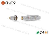 China 0.5m Cable 00B M9 FHG Right Angle Connector 5000 time push pull for sale
