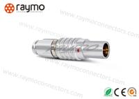 China Push Pull Circular Electrical Connectors, Brass Electrical Connectors CE ROHS Approval for sale