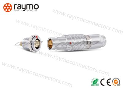 China 8 Pin Circular Push Pull Connectors, Female Pin Connector Replace LEMOS FGJ FHJ PHJ for sale