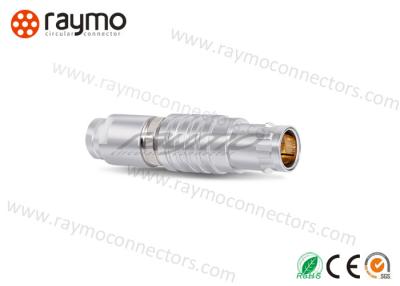 China Male Solder 6 Pin FGG 1B Circular Push Pull Connectors IP50 for sale