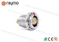 China Fixed Socket Circular Push Pull Connectors, Circular Metal Connectors B Series 2-32 Pins for sale