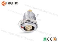 China Fixed Socket Circular Push Pull Connectors, Circular Metal Connectors B Series 2-32 Pins for sale