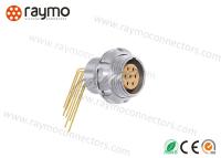 China EEG Back Panel Mount Female Connector 00 0B 1B 2B 3B Series Metal Circular Push Pull Socket for sale