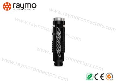 China FGG EGG EEG Circular Push Pull Connectors Black Shell 3 Ways Waterproof for sale