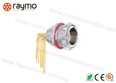 China Printed Circuit Board Elbow Contacts Connector Back Panel Mount Anti Vibration for sale