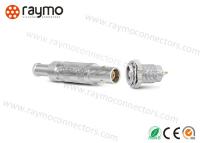 China Reliable Half Moon Connector, Straight Cable Connector Shock Vibration Resistance for sale