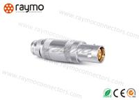 China Reliable Half Moon Connector, Straight Cable Connector Shock Vibration Resistance for sale