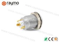 China CE Certification Half Moon Connector, Coaxial Cable Connector Plated Gold Contacts for sale