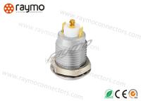 China CE Certification Half Moon Connector, Coaxial Cable Connector Plated Gold Contacts for sale