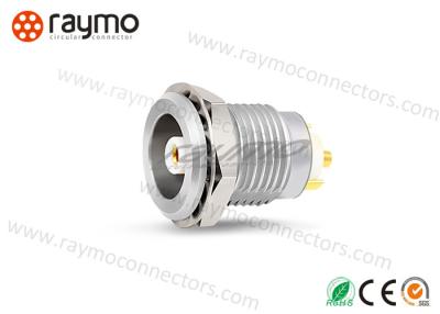 China CE Certification Half Moon Connector, Coaxial Cable Connector Plated Gold Contacts for sale