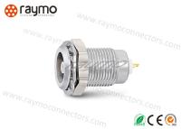 China Space Saving Half Moon Connector, Female Coax Connector High Density Installation for sale