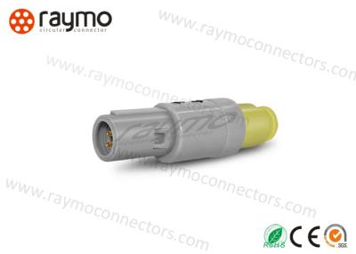 China PSU Shell 4pin Plastic Push Pull Connector Medical Equipment Power Connector for sale