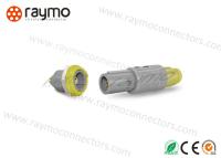 China PAG.M0.4GL Plastic Straight Plug Circular Push Pull Male Connector for sale